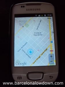 How To Use Google Maps Without Paying Roaming Charges - Barcelona Lowdown