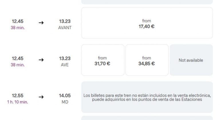 How To Book Spanish Train Tickets On The RENFE Website (Step-by-Step Guide)
