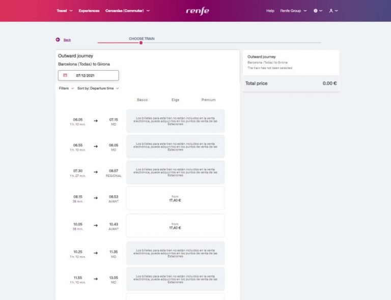 How To Book Spanish Train Tickets On The RENFE Website (Step-by-Step Guide)